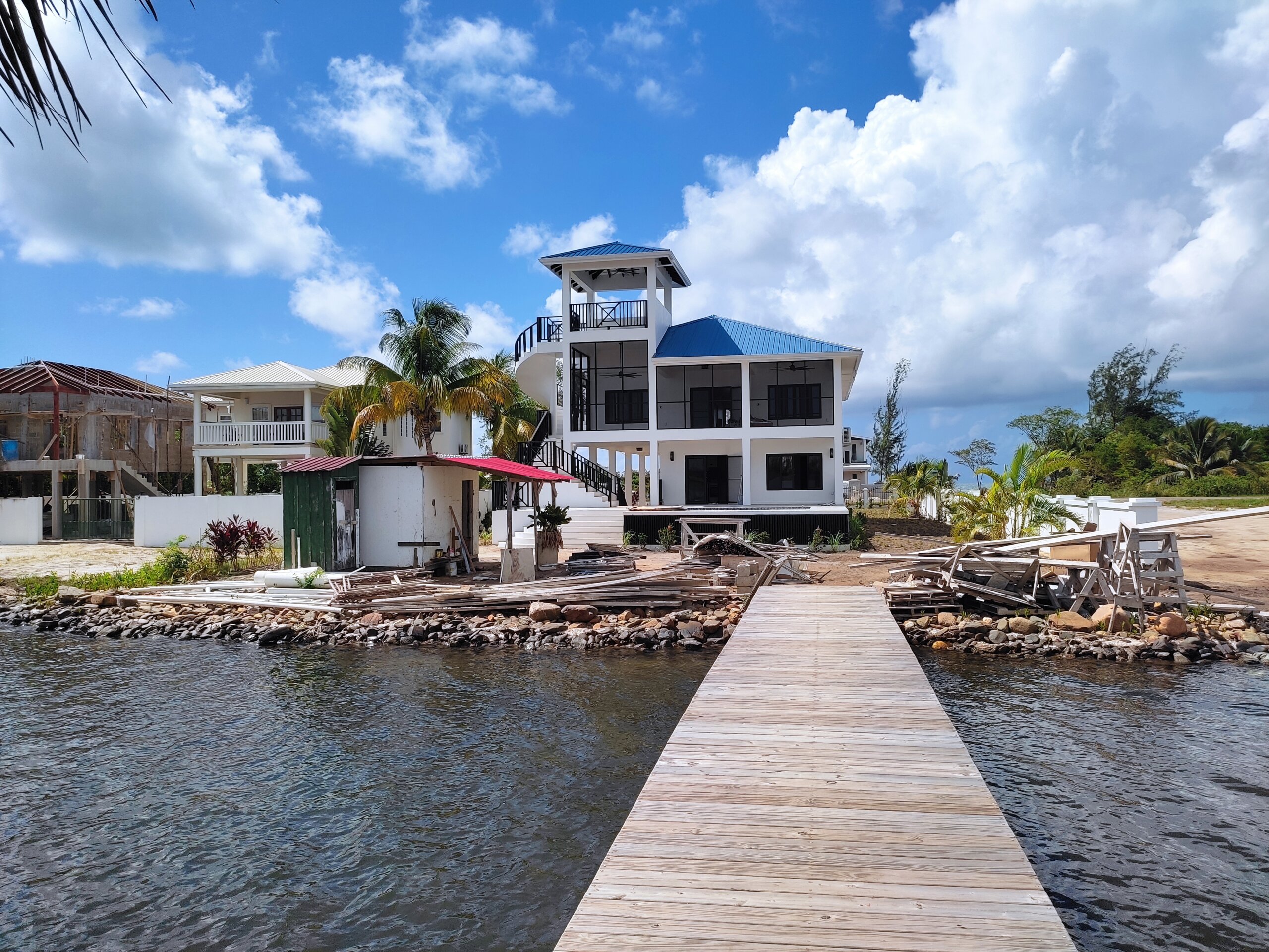 Pool – Palapa – Pier – Fence Design - EMC and Sons Construction